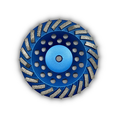 7" (175mm) Eco Wheel 12 or 24 Segment Concrete Cupwheel – US Abrasives